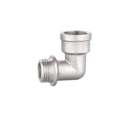 China 90 Degree Brass Fittings Elbow 1/2 Inch 3/4 Inch 1 Inch Chrome Plated for sale
