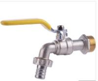 China Forged Brass Bibcock Valve Sand Blast Nominal Pressure Max.25bar for sale