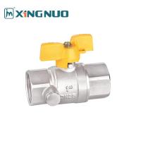 China 1/2 In Gas Brass Forged Ball Valve for sale