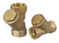 China yellow color male threaded ISO228/1 Threaded Brass Pressure Reducing Valve for Temperature Control Up To 200°F for sale