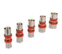 China Heavy Duty Socket Conduit Brass Compression Fittings for Industrial Applications Withstand Up To 150 PSI Pressure for sale