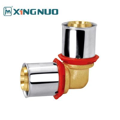 China Nickel Plated Brass Compression Tee Fittings for sale