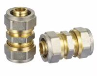 China Polished Brass Compression Fittings with Chrome Plated Handle Plumbing Material Brass Compression Socket Pex Fittings for sale