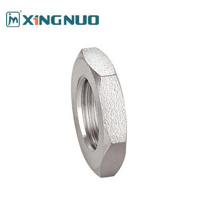 China 304 Stainless Steel Fine Threaded Hexagon Hex Thin Jam Nut Stainless Steel Hex Locknut 3/8