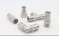 China 1.0Mpa Female Brass Pipe Fittings Elbow Lead Free NSF Certified Elbow Pipe Connector  Brass Press Fitting for sale