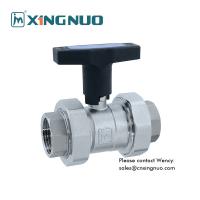 China Port Size 12 Stainless Steel Ball Valves Thread NPT BSP Sizes 34 to 3 Designed for Corrosion Resistance and Longevity for sale