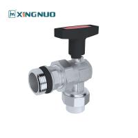 China Maximum Inlet Pressure 10 Bar 145 Psi Brass Angle Valve Wall Mounted Angle Valve 1 2 Suitable for Residential Commercial for sale