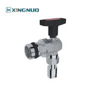 China Length 7.7CM Brass Angle Valve Angle Valve 1 2 Easy Installation Brass Valve Compatible with Standard Plumbing Systems for sale