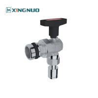 China Length 7.7CM Brass Angle Valve Angle Valve 1 2 Easy Installation Brass Valve Compatible with Standard Plumbing Systems for sale