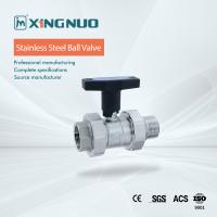 China Pressure Rating Up To 1000 PSI Industrial Stainless Steel Ball Valve with PTFE Seal and Floating Ball Design for sale