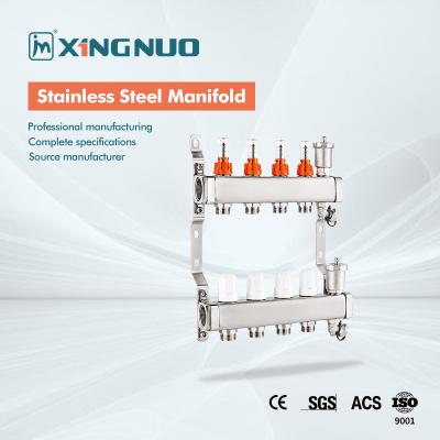 China Temperature Rating Up To 250°F Brass Manifold 4 Ports Inch Size 3/4×16 2 3/4×16 3 3/4×16 4 Ideal For Fluid Control Systems for sale