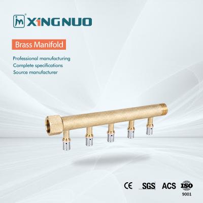China Rectangular Brass Flow Diverter Forged Technology Durable Solution for Industrial Fluid Control Systems and Applications for sale