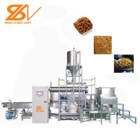 China Stainless Steel Dry Wet Pet Dog Food Pellet Extruder Machine 100-160kg/h for sale