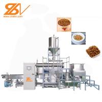 China CE Certified Automatic Dog Food Extruder Machine 100-150 kg/h Pet Food Making for sale