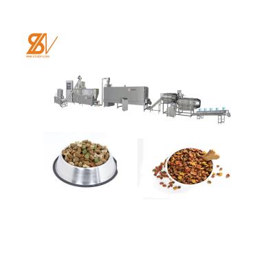 China Fully Automatic Stainless Steel Dog Feed Making Machine PLC Control 120-150 kg/h for sale