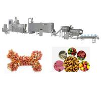 China Automatic Pet Food Extruder Machine Dog Cat Feed Production Line 120-150 kg/h for sale