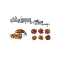 China Automatic Dry Dog Food Production Machine 500-600 kg/h Pet Food Extruder Line for sale