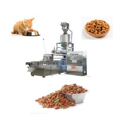 China 201 Stainless Steel Full Automatic Pet Food Extruder Machine 120-150 kg/h for sale