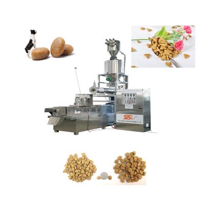 China Dry Pet Food Processing Machine / Advanced Dog Food Making Machine for sale