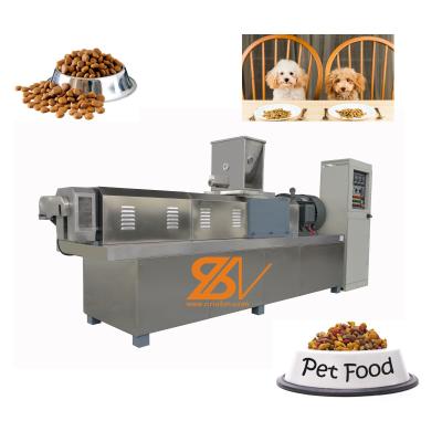 China Automatic Dry Pet Food Extrusion Line SLG95 SLG120 250kg/h Capacity for sale