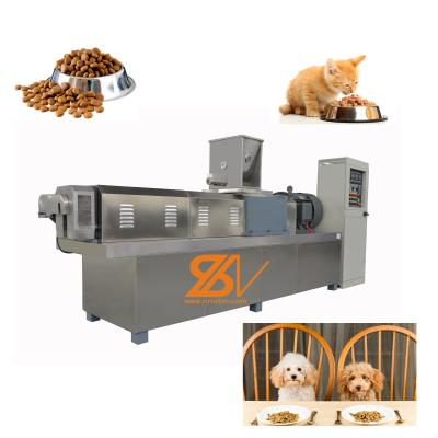 China Automatic Pet Food Extruder Machine 150-1000kg/h Dog Feed Production Line for sale