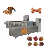 China Fully Automatic Dry Kibble Dog Food Production Line 380v 50hz 150kg to 1000kg per Hour for sale