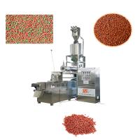 China Twin Screw Extruder Fish Pellet Making Machine 500-600kg/H 380V for sale