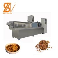 China Automatic Twin Screw Pet Food Extruder Machine 150-1000kg/h Capacity for sale