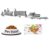 China 250kg/h Pet Dog Cat Food Processing line for sale