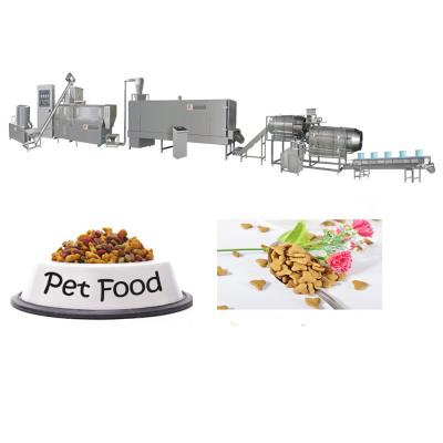 China 250kg/h Pet Dog Cat Food Processing line for sale