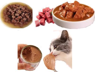 China Fully Automatic Wet Pet Food Production Line with 70-85% Moisture Content and CE Certification by Saibainuo for sale