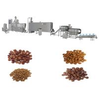 China Dry Dog Pet Food Processing Machine Line with 100-600kg/h Capacity and 95-280KW Power Options for sale