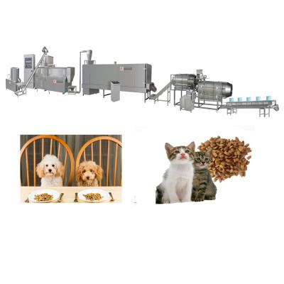 China SBN Industrial Pet Food Extruder Machine 100-1000kg/h Capacity with 75-180kW Power for Dog Cat Fish Feed Production for sale