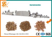 China Industrial Pet Food Extruder Machine 100-5000kg/h Capacity with LS Inverter for Dry and Wet Dog Food Production for sale