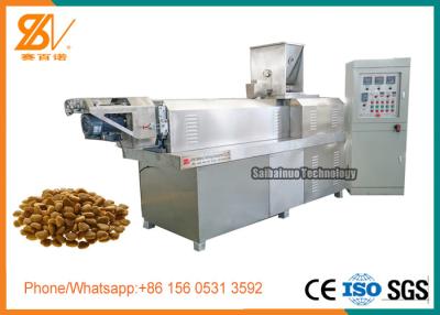 China Industrial Dog Food Extruder Machine 100-150KG/H Capacity Stainless Steel Pet Feed Processing Equipment for sale