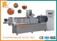 China Floating Sinking Fish Feed Extruder Machine 100-3000KG/H Capacity for Aquaculture Feed Production for sale