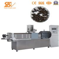 China Floating Fish Feed Extruder Processing Machine 150-1500 kg/h Capacity with CE Certification and Stainless Steel Construction for sale