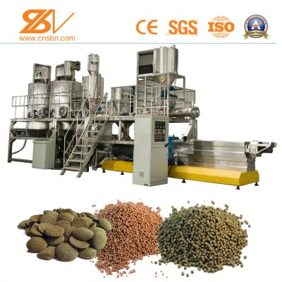 China Automatic Fish Feed Processing Machinery 500kg/h with SGS Certification for sale