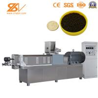 China Twin Screw Floating Fish Feed Pellet Making Machine with 38CrMoAL Alloy Screw and Delta Inverters for sale