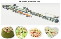 China Industrial Pet Biscuit Food Processing Machine with Tunnel Oven 100-1250 kg/h Capacity 190-240ºC Baking for sale