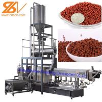 China Bird Feed Extruder Machine Production Line 500-600 kg/h Capacity with 1 Year Warranty and Stainless Steel Construction for sale