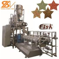 China Fish Feed Extruder Pellet Machine Production Line 100-6000kg/h Low Electricity for sale