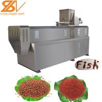 China SLG65-III Pet Fish Feed Extruder Production Line 100-160 kg/h for sale