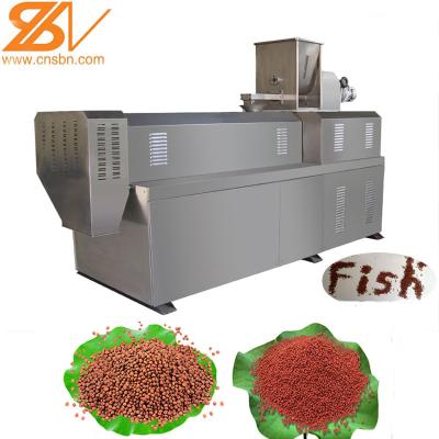 China SLG65-III Pet Fish Feed Extruder Production Line 100-160 kg/h for sale