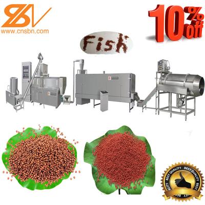 China Twin Screw Stainless Steel Floating Fish Feed Extruder 150-1000kg/h for sale