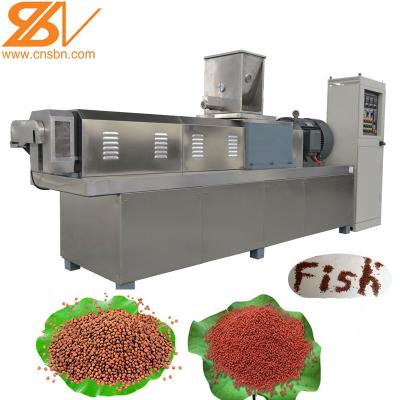 China Floating Pellet Fish Feed Processing Machine Extruder Plant with 42KW-175KW Power and 150-1000kg/h Capacity for sale