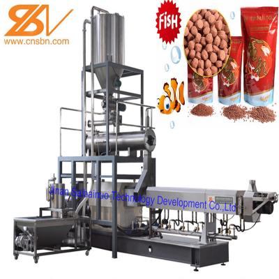 China SLG70 2-3t/H Industrial Fish Feed Processing Line with 120KW Power and SUS304 Stainless Steel Construction for sale