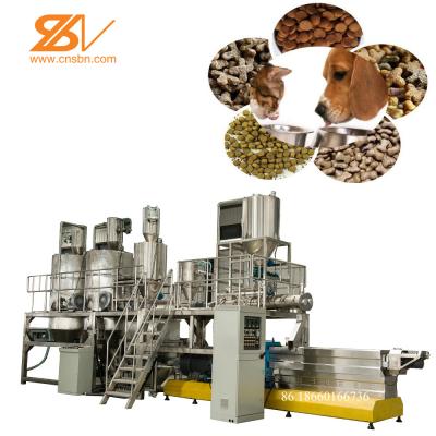 China Saibainuo Dog Food Extruder Machine - Stainless Steel Puffed Pet Food Maker 120-320kg/hr Output for sale