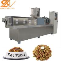 China Automatic Pet Food Production Line 100-1000kg/h Fish Food Plant Machinery for sale