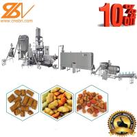 China Dry Kibble Fish Food Extruder Machine Production Line 100-160 kg/h with 65-250KW Power Range for sale